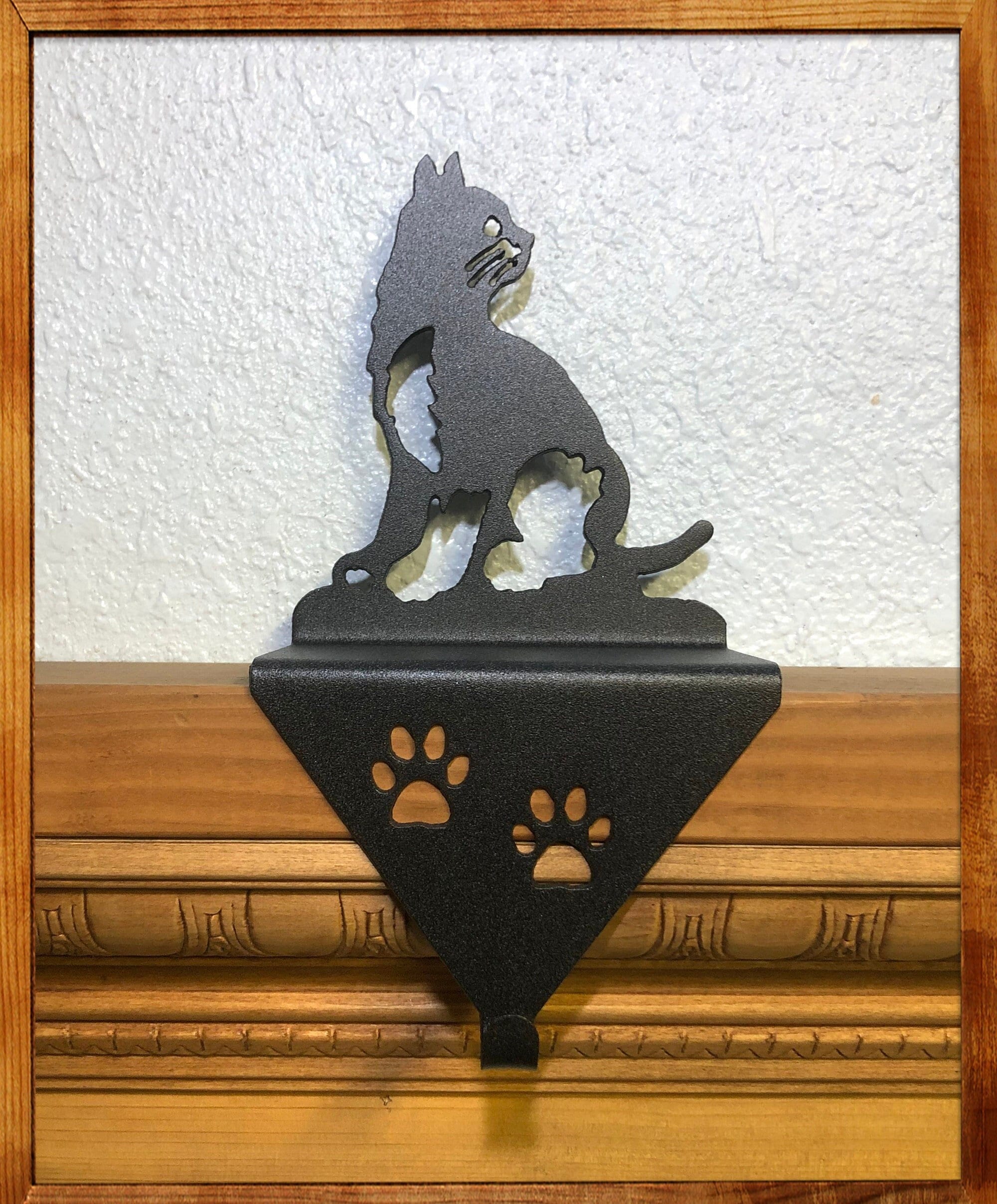 Kitten Christmas Stocking Holder - Etsy