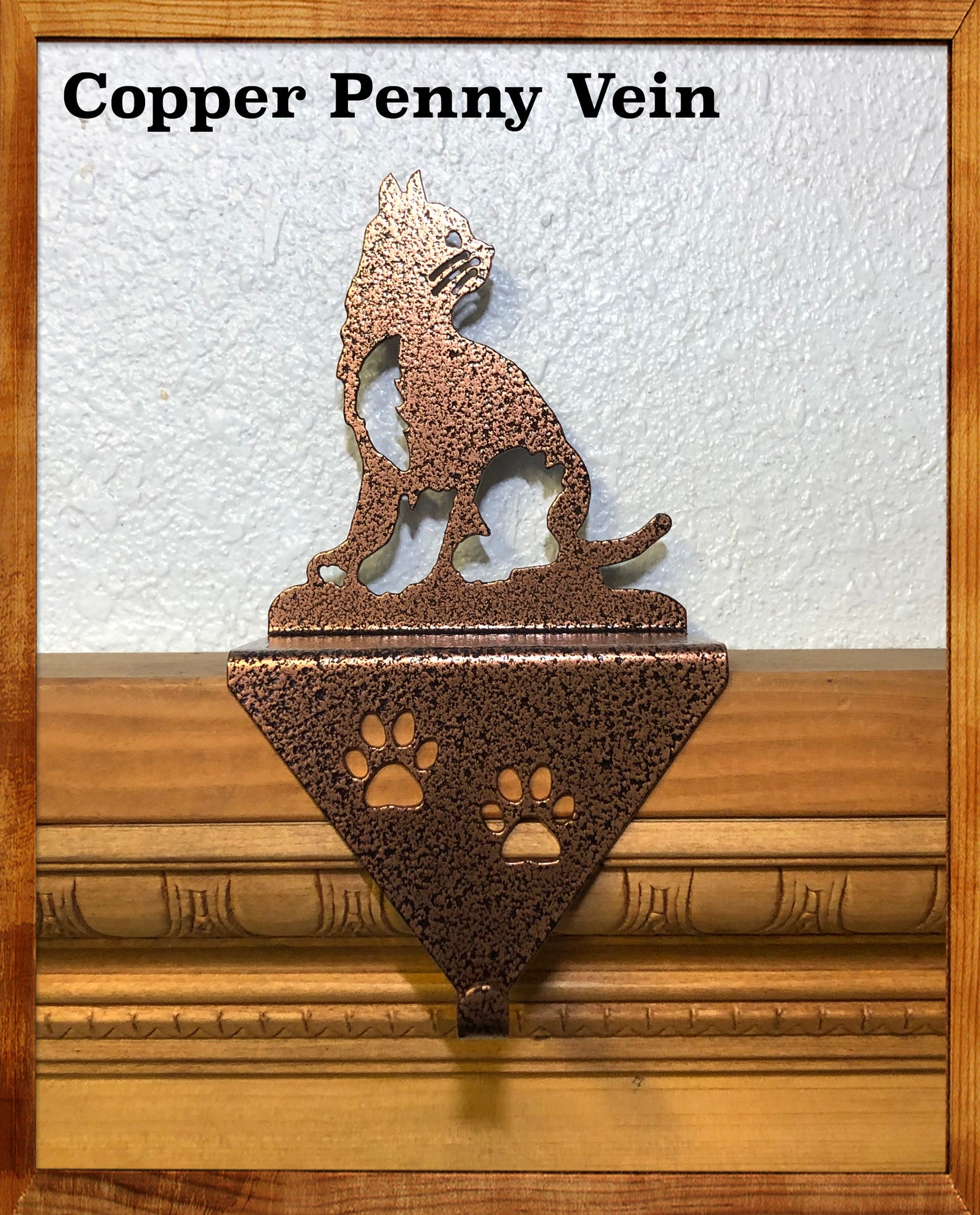 Kitten Christmas Stocking Holder - Etsy