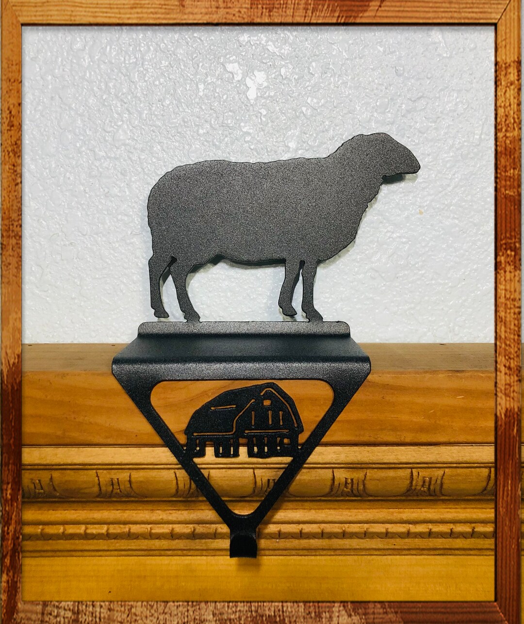 Sheep Christmas Stocking Holder - Etsy
