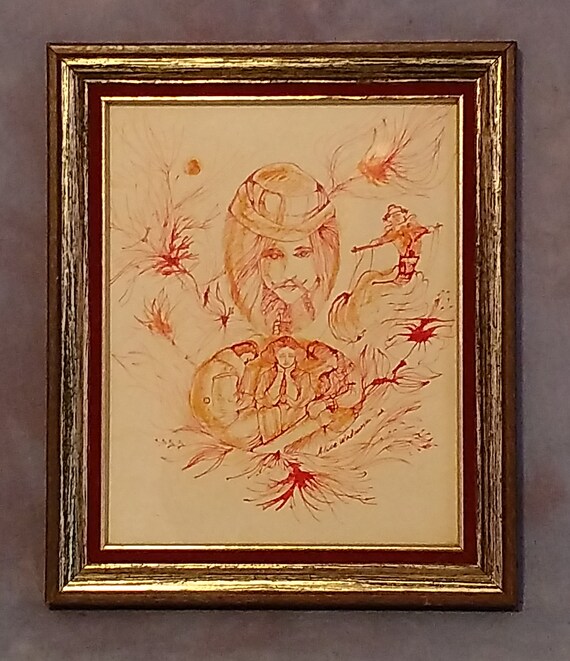 Alice Wadowski-bak Painting puppeteers in an Eggshell | Etsy