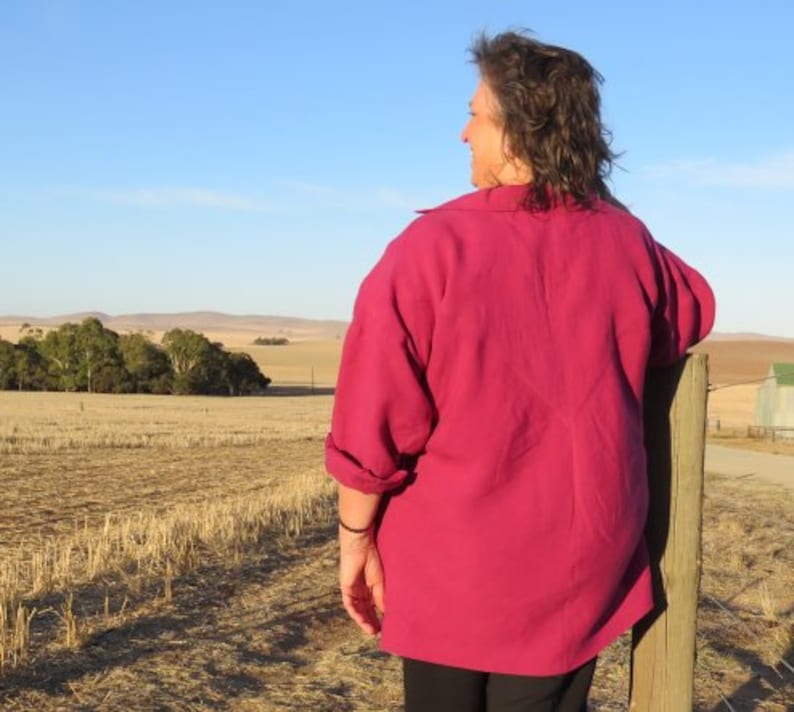 Sandie Shirt: Low Waste PDF Sewing Pattern - Etsy