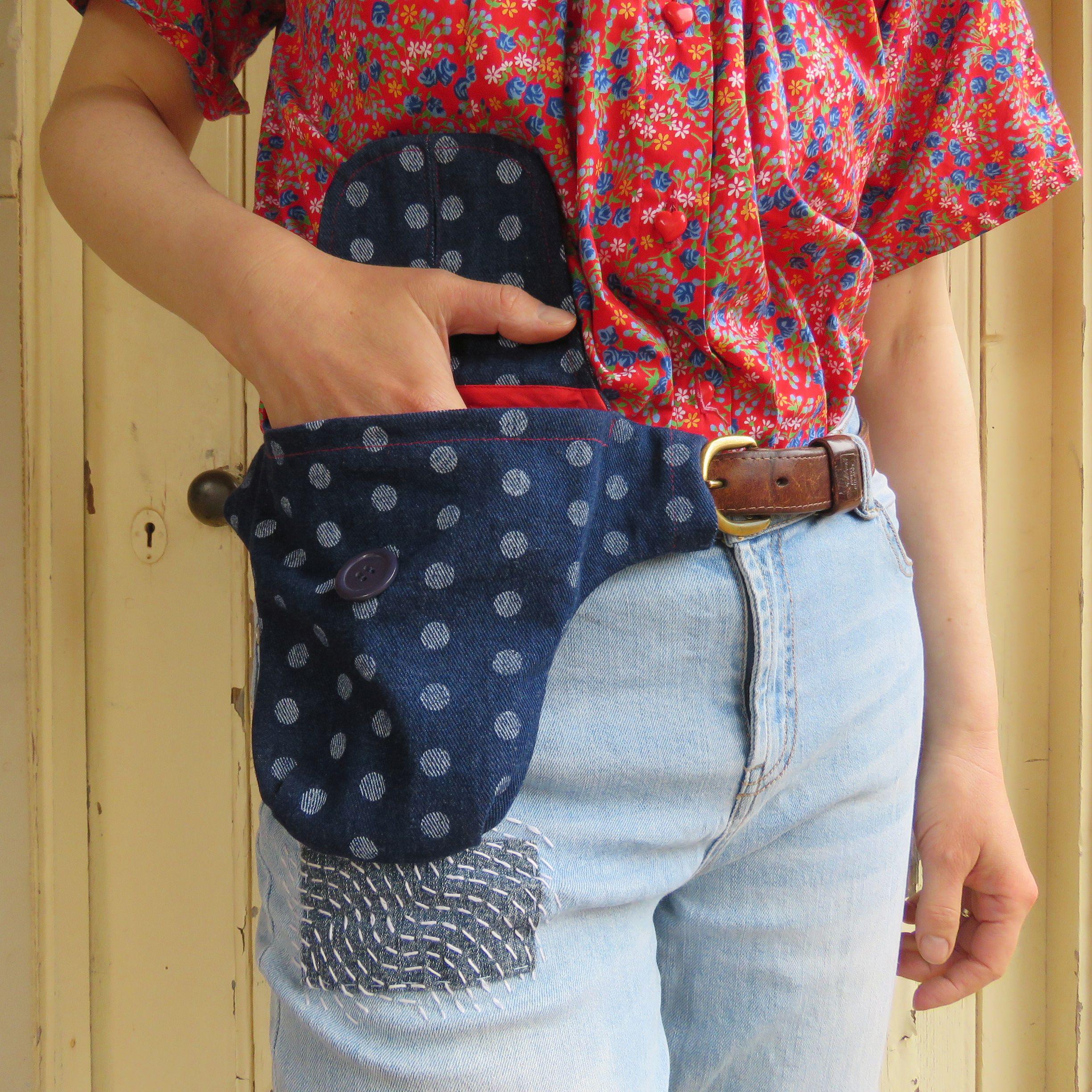 Zero Waste Belt Bag PDF Pattern - Etsy