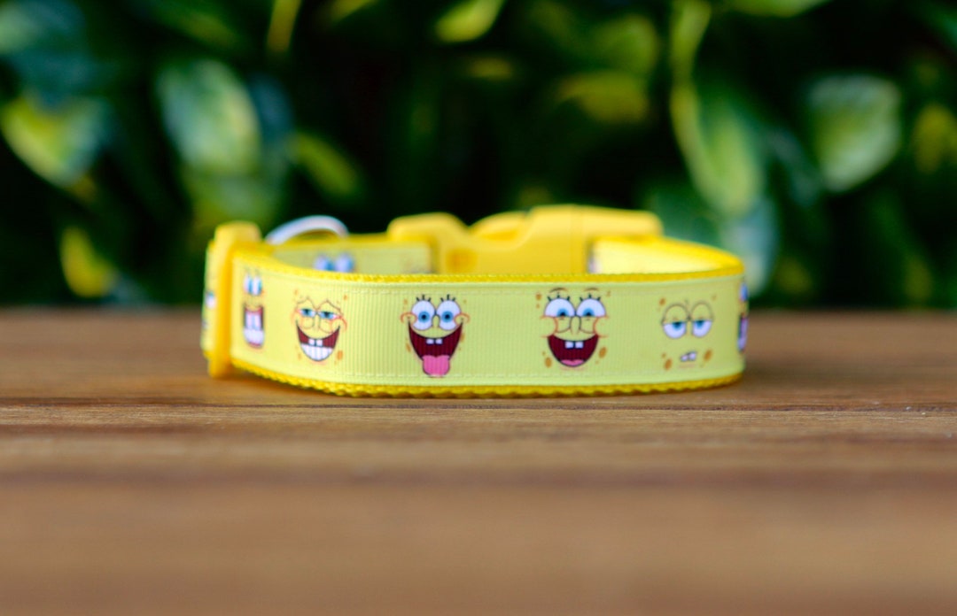 Spongebob Squarepants Dog Collar / Small / Medium / Large / Australian ...