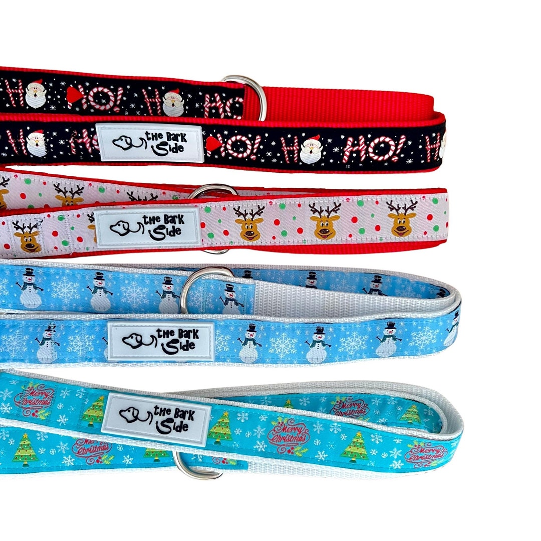 Christmas Dog Lead / Dog Leash / Reindeer / Santa / Australian Made ...
