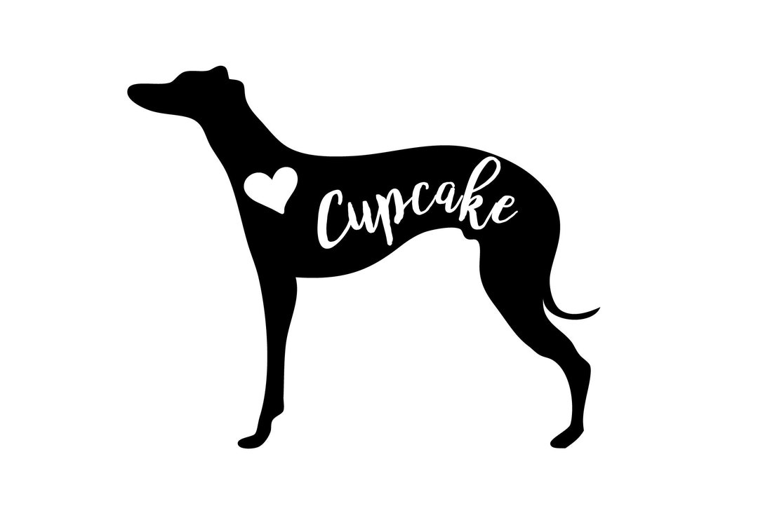 Personalised Whippet Decal / Sticker / Sighthound / Dog - Etsy