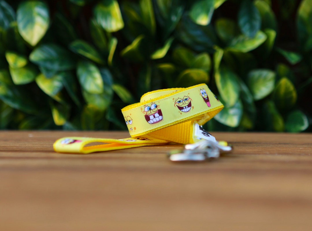 Spongebob Squarepants Dog Lead / Dog Leash / Australian Made - Etsy