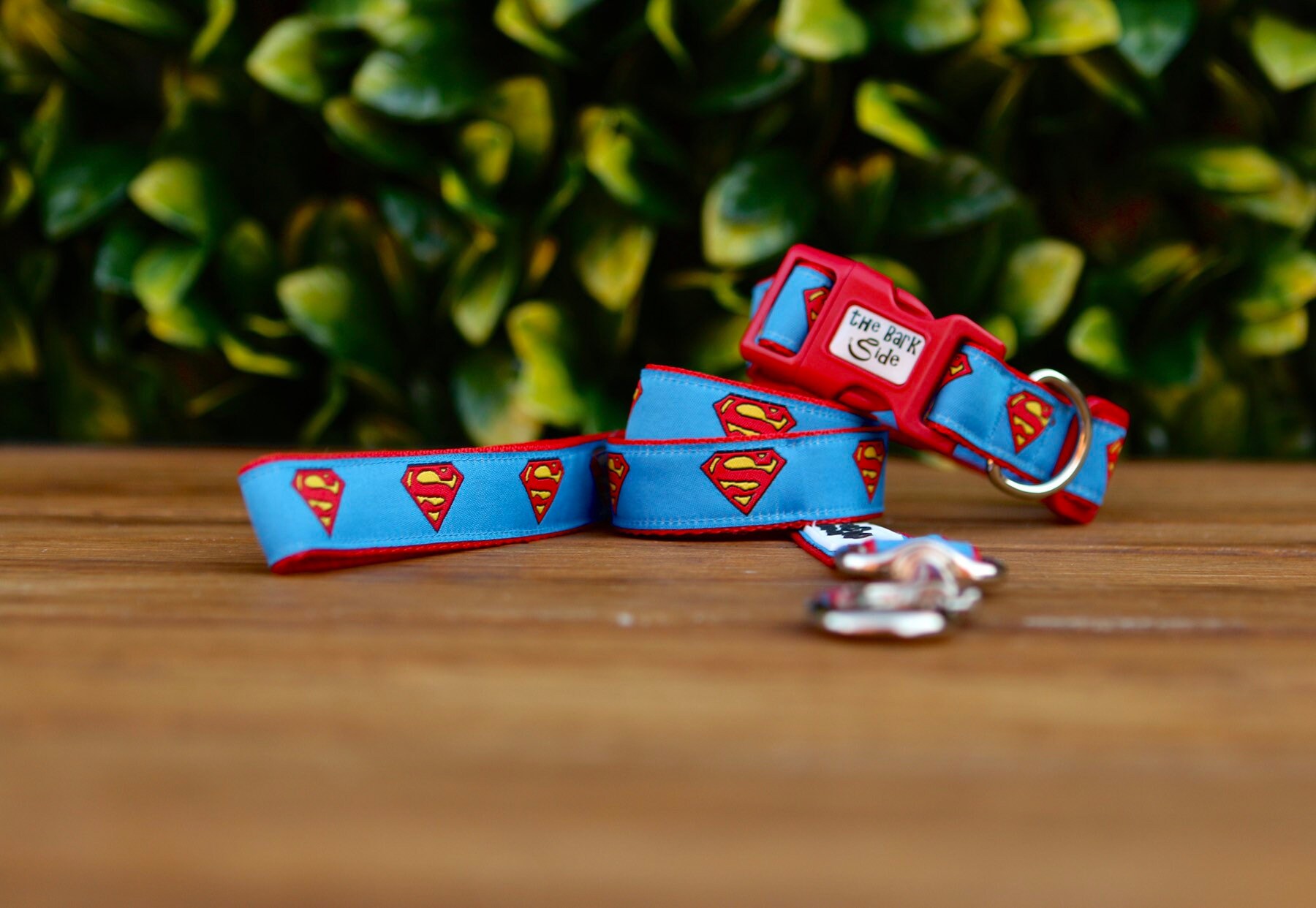 Superman Dog Collar / Superhero / Small / Medium / Large / | Etsy