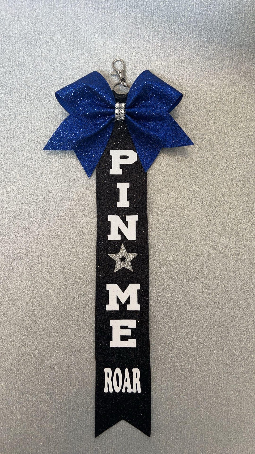 Pin Me Cheer Ribbon, Pin Me Comp Chain, Cheerleader Gift, Pin Me ...