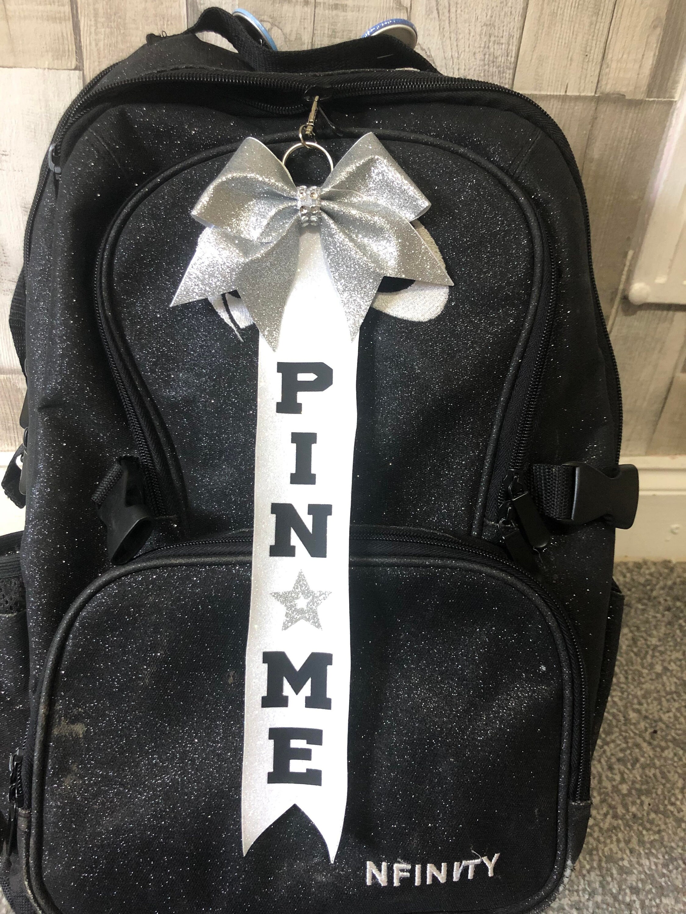 Pin Me Cheer Ribbon Pin Me Comp Chain Cheerleader Gift Pin - Etsy Canada