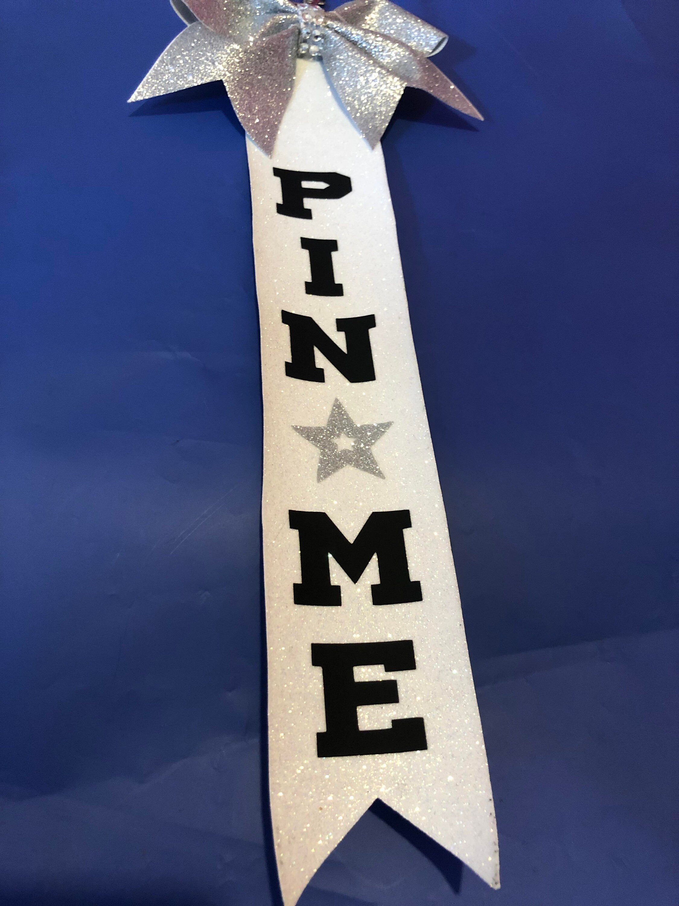 Pin Me Cheer Ribbon Pin Me Comp Chain Cheerleader Gift Pin - Etsy Canada
