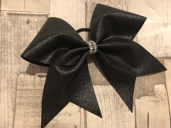 Black Cheer Bows