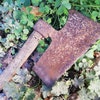 Vintage Communist Era Forged Steel Straight Adze Claw Hammer & Nail ...