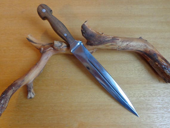 Forged Custom Handmade Steel Throwing Dagger Dirk Utility | Etsy
