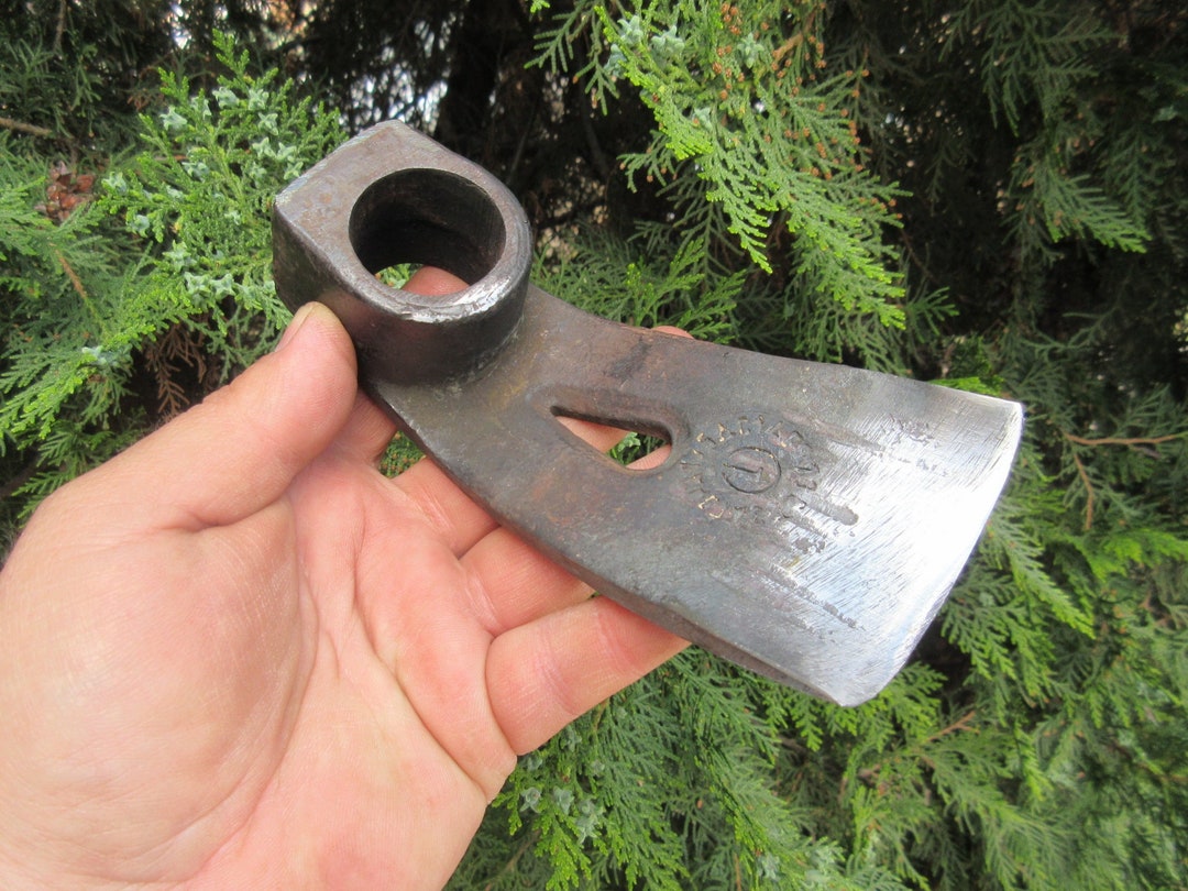 Vtg Communist Era Forged 2,5 Blade Curved Bowl Spoon Maker Adze Claw ...