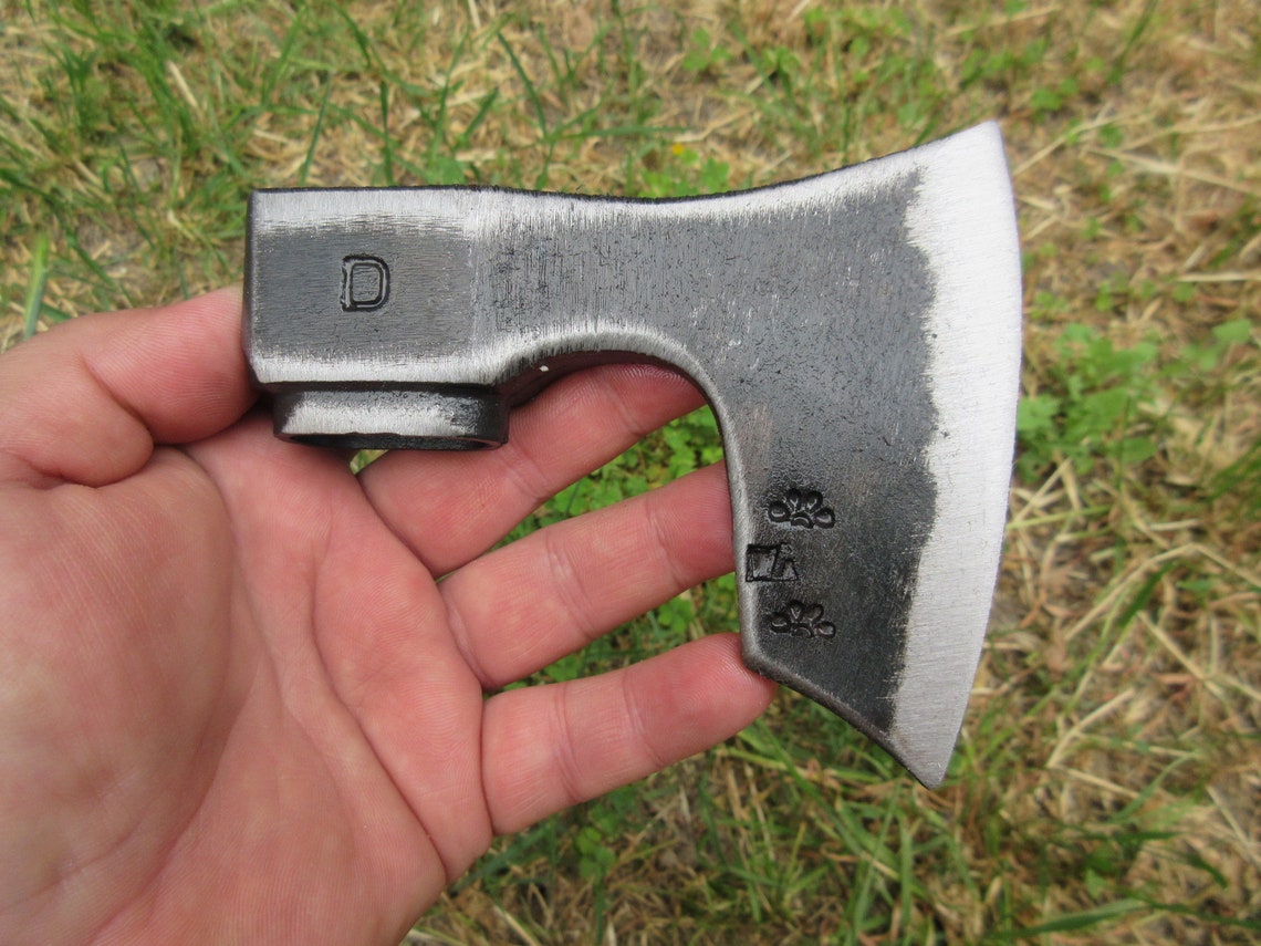 Forged Handmade Viking Style Steel Sickle Blade Blank Axe Head - Etsy