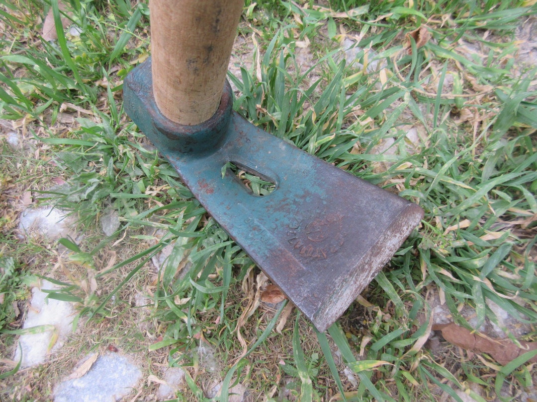 Vintage Communist Era Forged Steel Straight Adze Claw Hammer & Nail ...