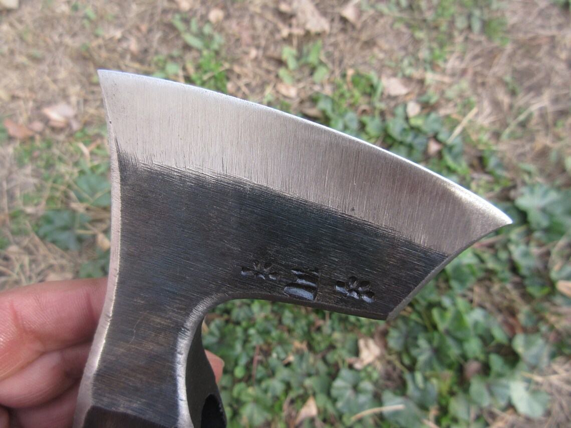 Forged Handmade Viking Style Steel Sickle Blade Blank Axe Head | Etsy