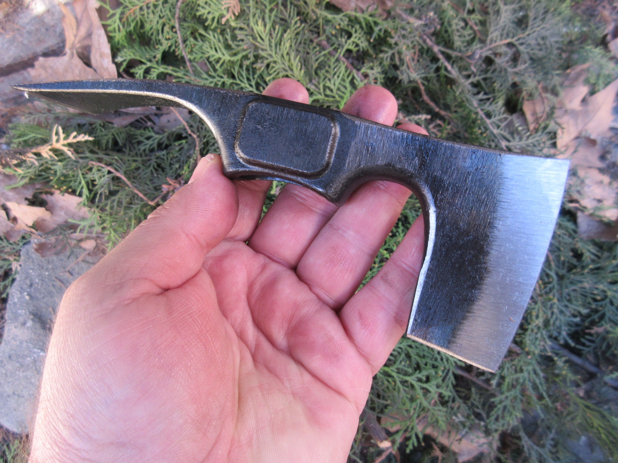 Hand Forged Wrought 072 Lbs / 0330 Kg. Bearded Axe & Adze | Etsy