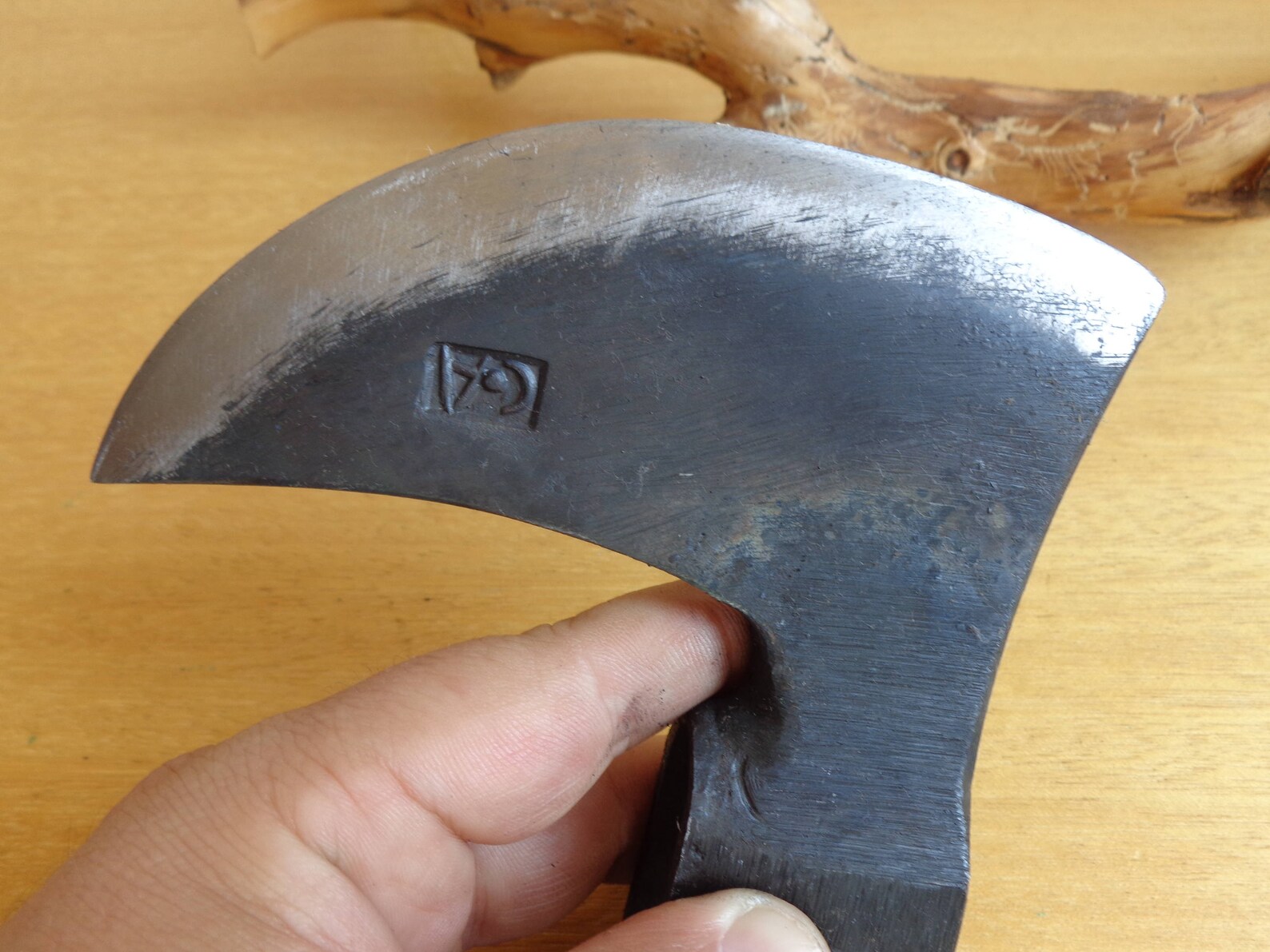 Forged Handmade Viking Style Steel Sickle Blade Blank Axe Head - Etsy