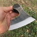 Forged Handmade Viking Style Steel Sickle Blade Blank Axe Head Throwing ...