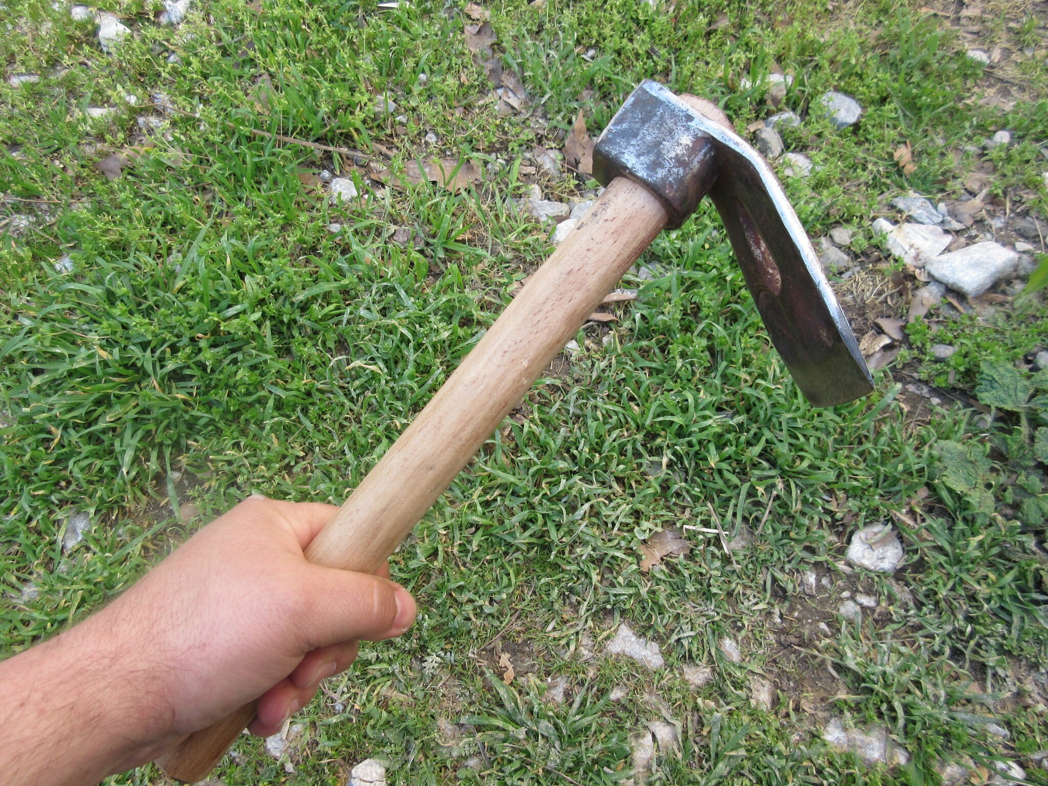 Vintage Communist Era Forged Steel Straight Adze Claw Hammer & Nail ...