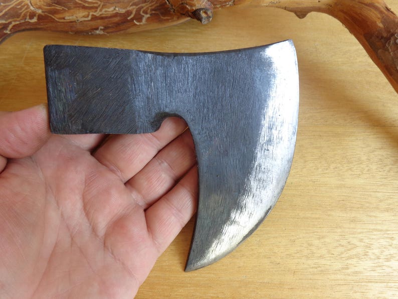 Forged Handmade Viking Style Steel Sickle Blade Blank Axe Head - Etsy ...
