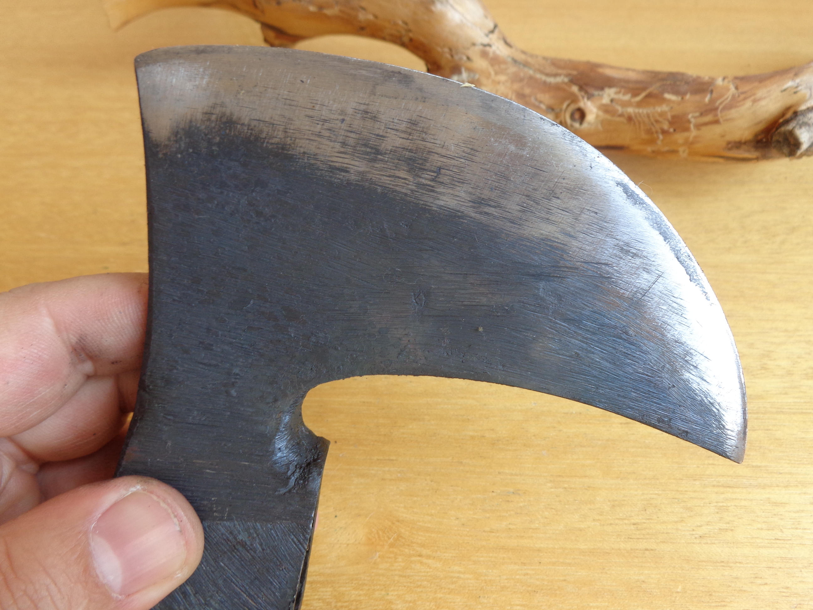 Forged Handmade Viking Style Steel Sickle Blade Blank Axe Head - Etsy