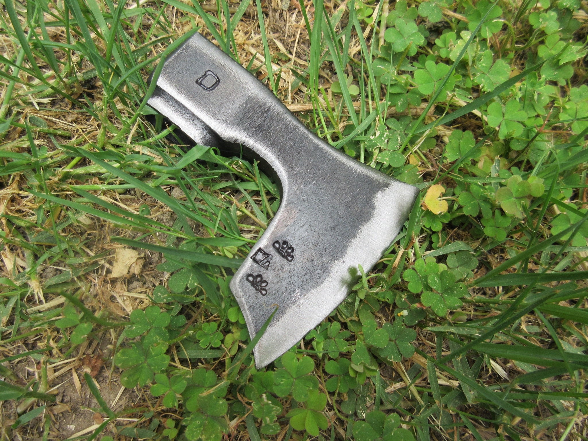 Forged Handmade Viking Style Steel Sickle Blade Blank Axe Head | Etsy