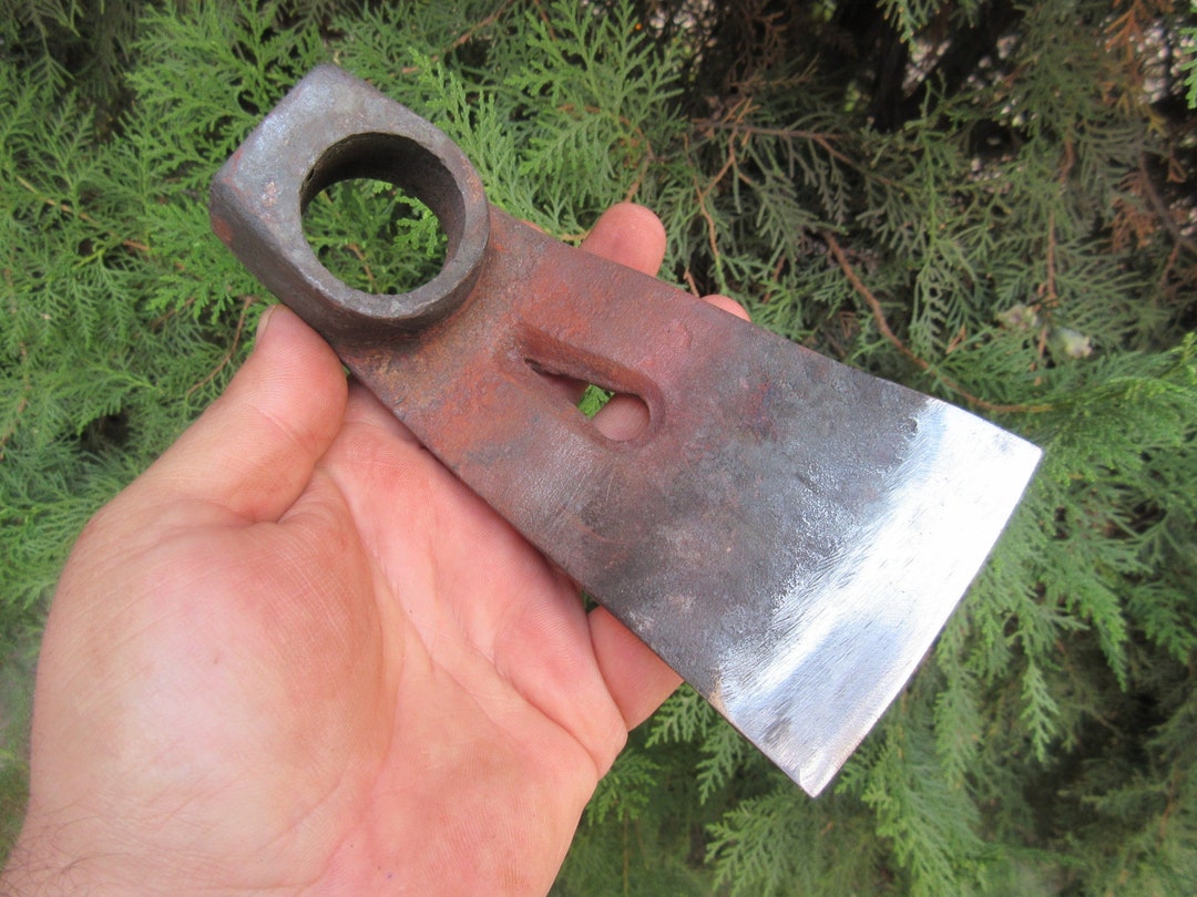 Vintage Communist Era Forged Steel Straight Adze Claw Hammer & Nail ...