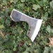 Forged Handmade Viking Style Steel Sickle Blade Blank Axe Head Throwing ...