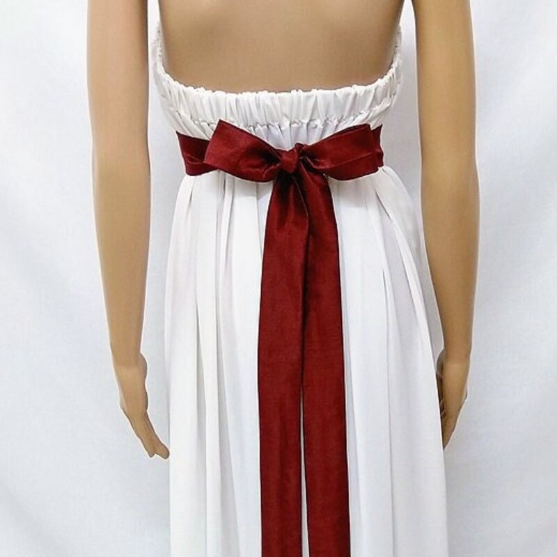 Red Bridal Sash - Etsy