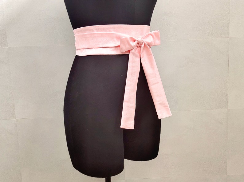 Pink Plus Size Obi Belt Women Dress Belts for Women Waist - Etsy