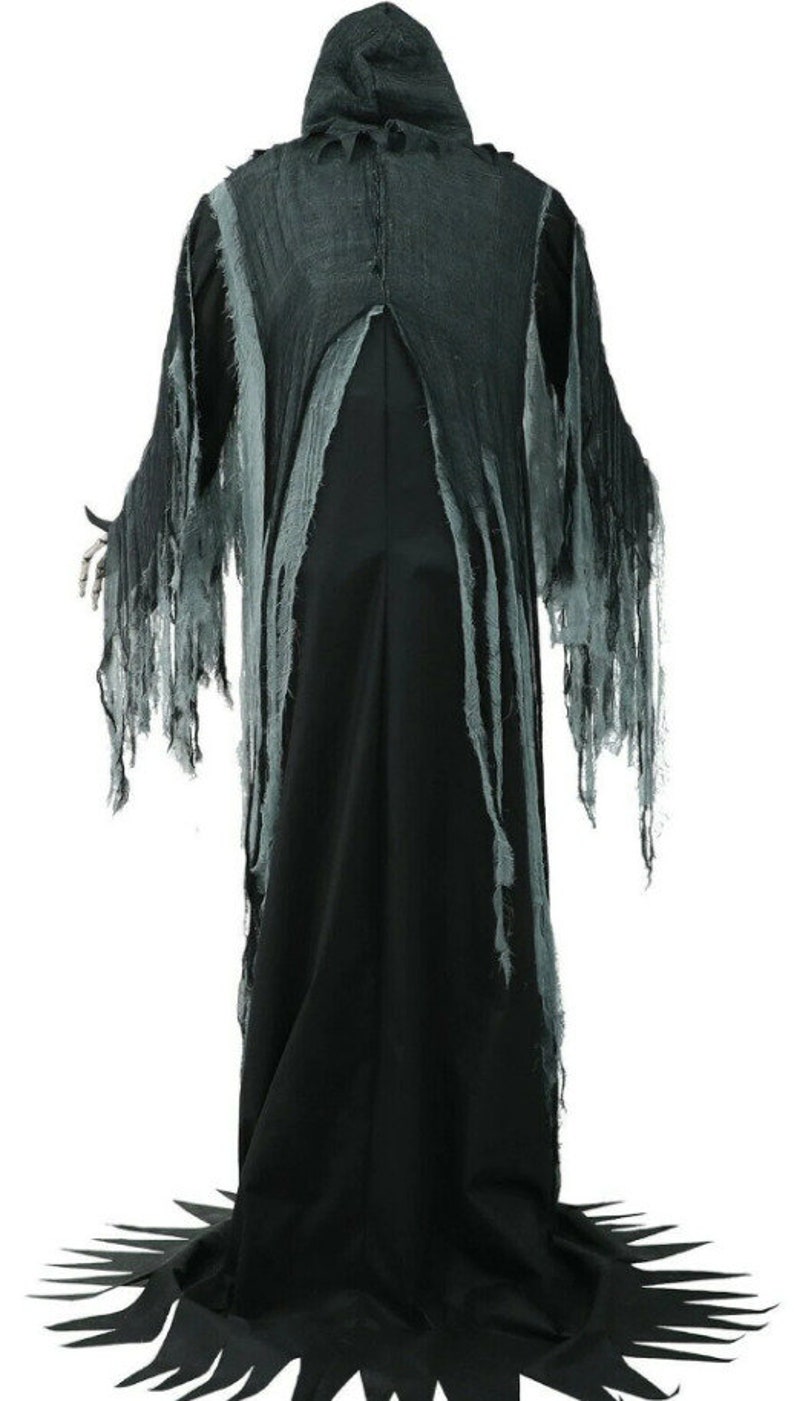 Halloween Animated Lifesize 10' Towering Reaper Prop Haunted House NEW ...