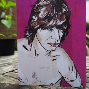 Mick Jagger Card - Etsy
