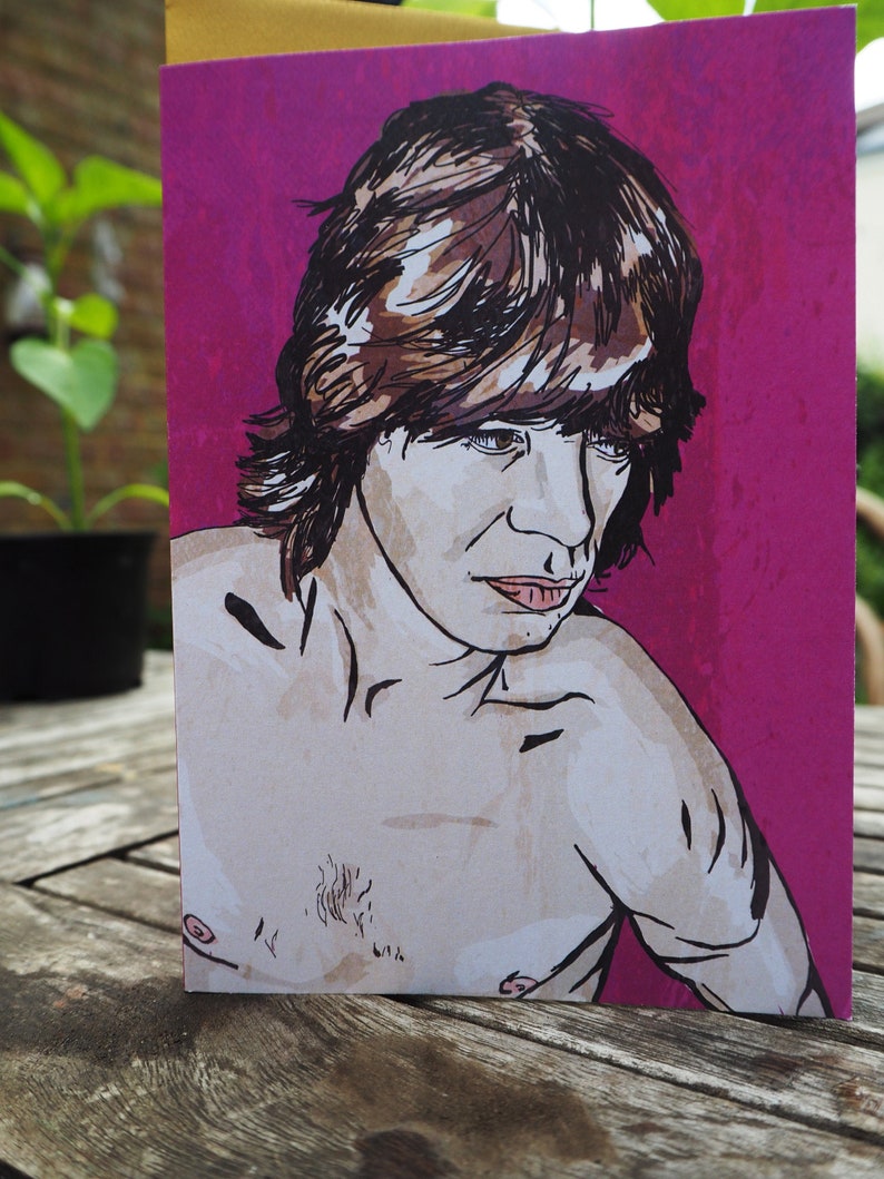 Mick Jagger Card - Etsy