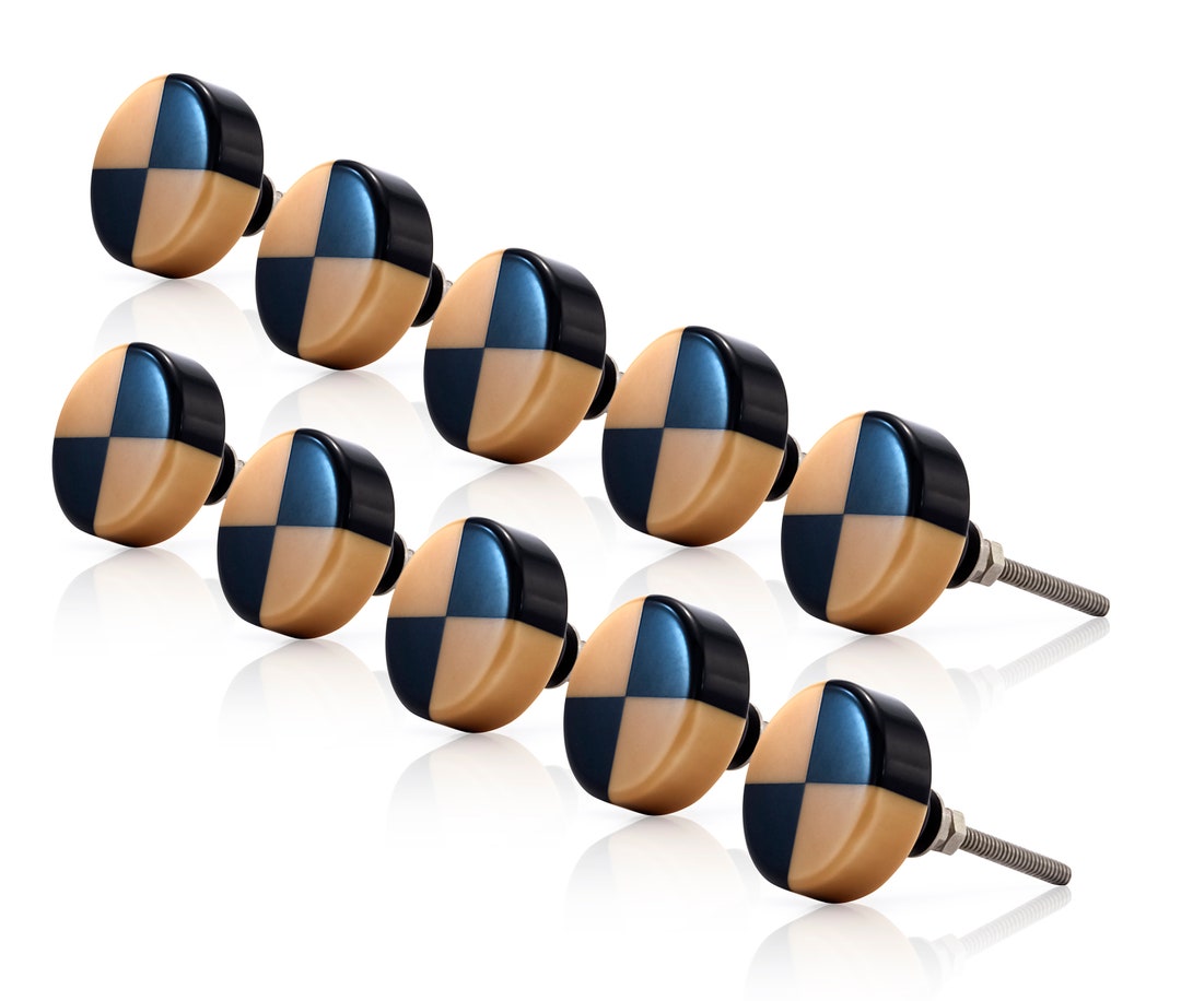 Resin Drawer Knobs | Knobs for Kitchen Cabinets and Drawers | Wooden Resin Drawer Pulls Cabinet ...