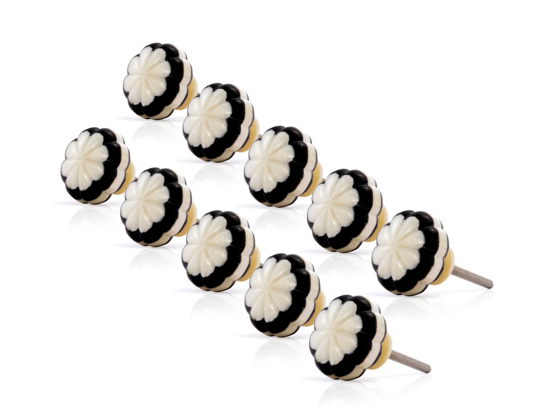 Multi-buy Resin Drawer Knobs Handmade Knobs for Kitchen Cabinets and Drawers Wooden Drawer Pulls ...