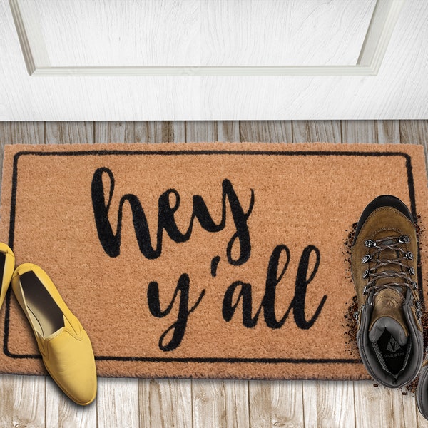 Hey There Door Mat - Etsy