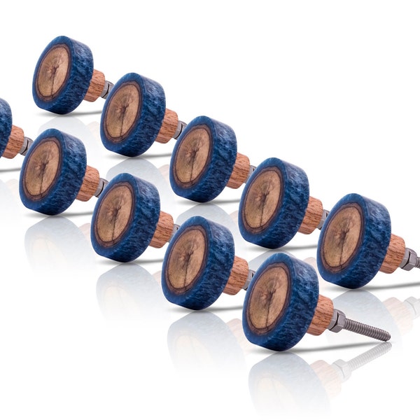 Blue Cabinet Knobs - Etsy