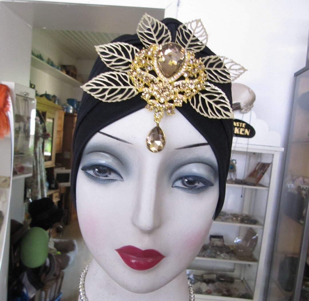Turban, 20s/20s Gatsby Style, Glamour, Perfect for the Charleston ...