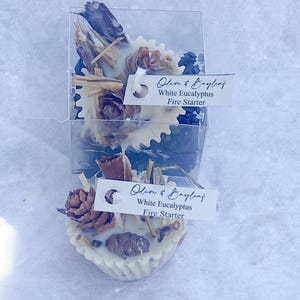 Mini Soy Wax Fire Starter, Scented, for Outdoor Use, Bonfire Starter ...