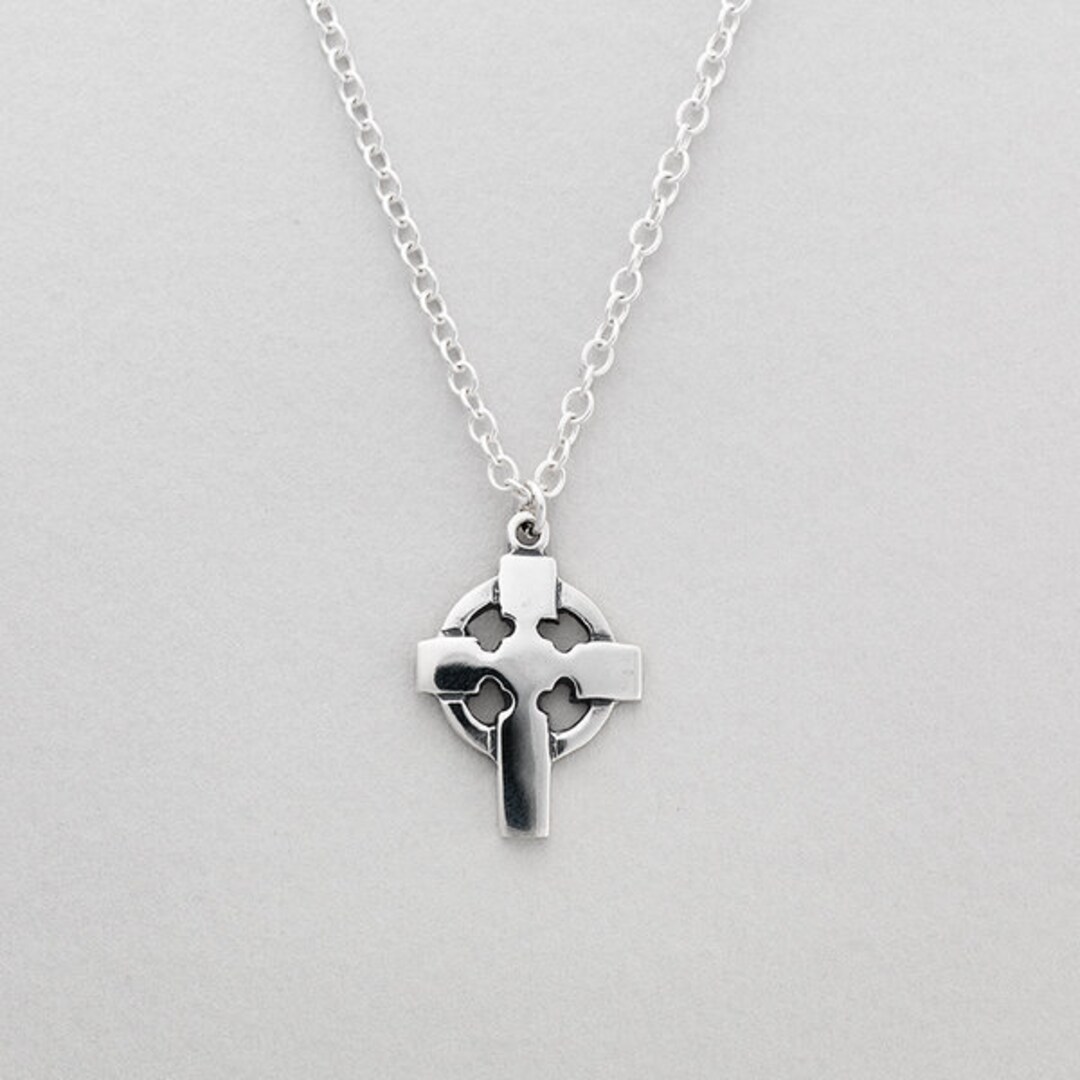 St. Columba's Pillow Cross - A Sterling Silver Cross by Aosdàna, Isle ...