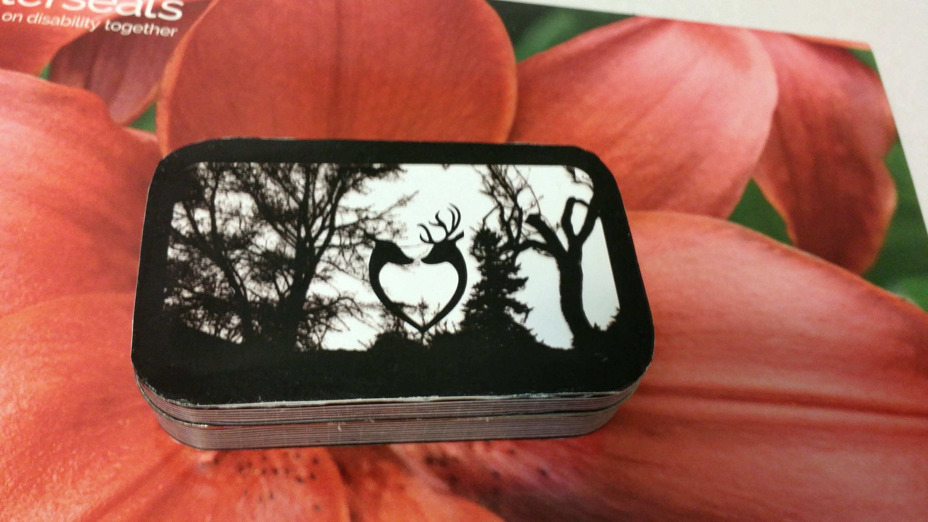 Printable Altoids Silhouette Deer Labels - Etsy