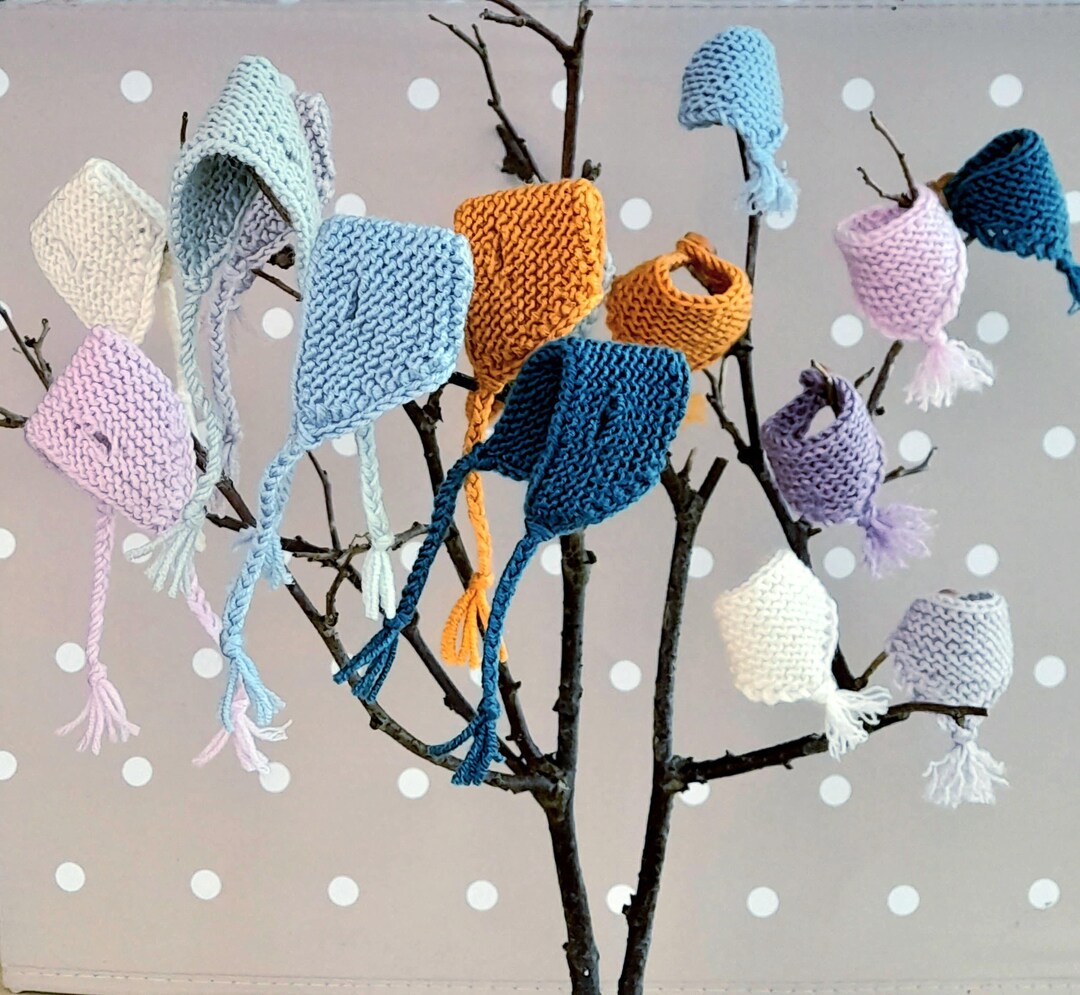 Maileg Mouse Knitted Hat and Scarf Set, Merino Wool Doll Clothes - Etsy
