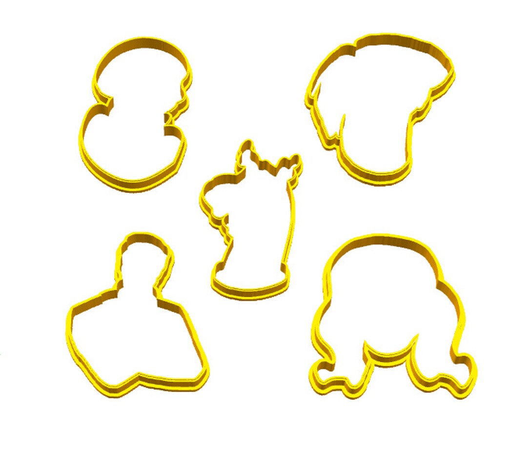 Scooby Doo Cookie Cutter Set - Etsy Scooby Doo Cookie Cutter Set - Etsy