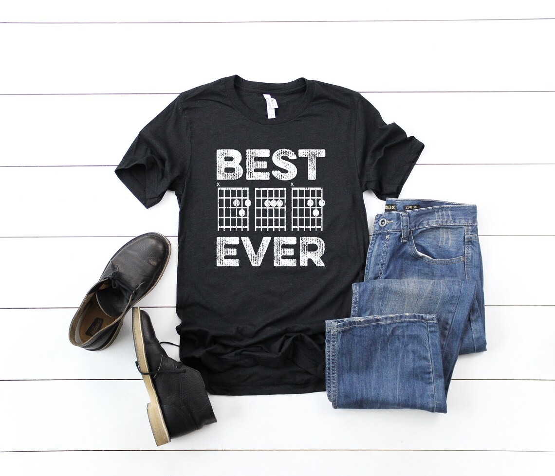 Dad Ever Guitar Chords T-shirt – Father's Day Gift - Etsy