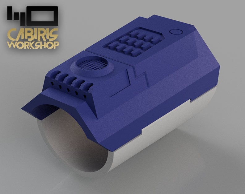 Hex Comm Gauntlets (3D Model)- Star Wars Inspired Costume Stl File for ...