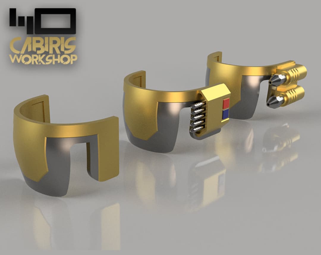 Custom Mandalorian Plated Knee Plates - Star Wars Inspired Costume ...