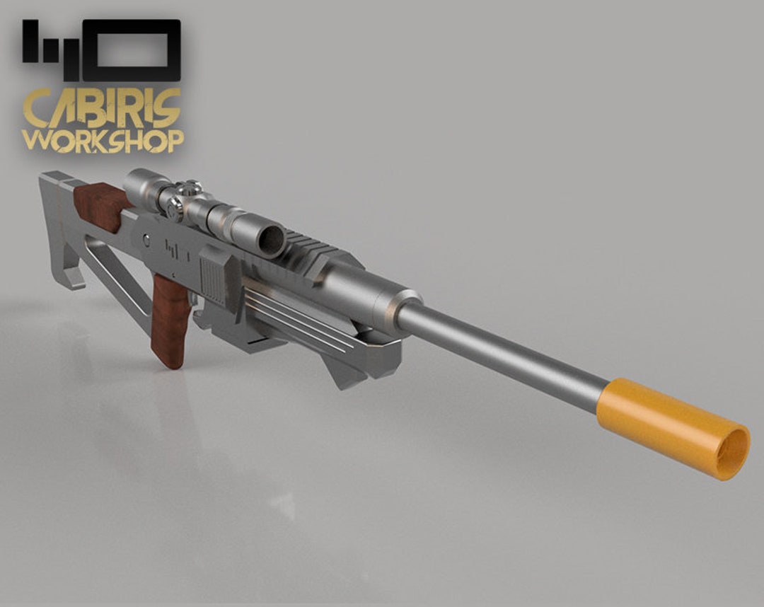 Verpine Shatter Rifle 2.0 kit Star Wars Inspired Costume Weapon Prop 3D ...