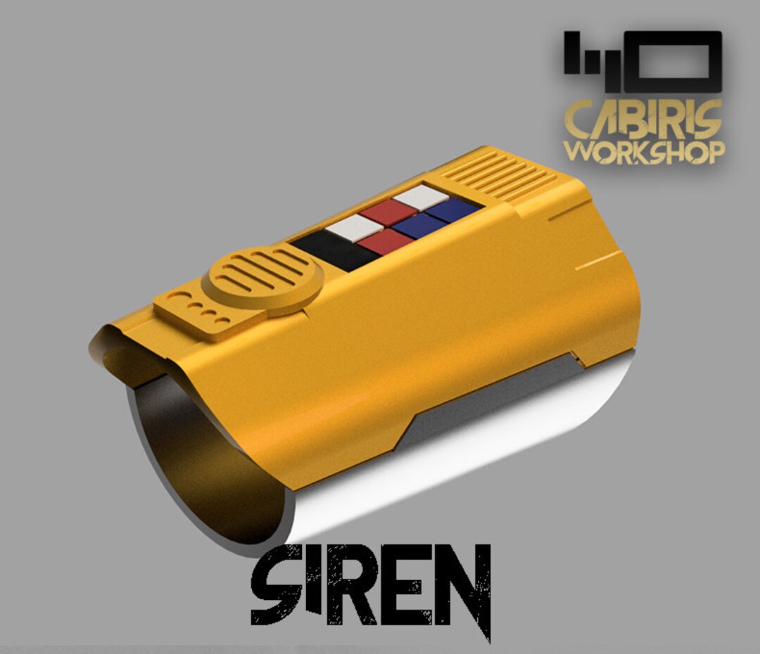 Siren Light Gauntlets (3D Model)- Star Wars Inspired Costume Stl File ...